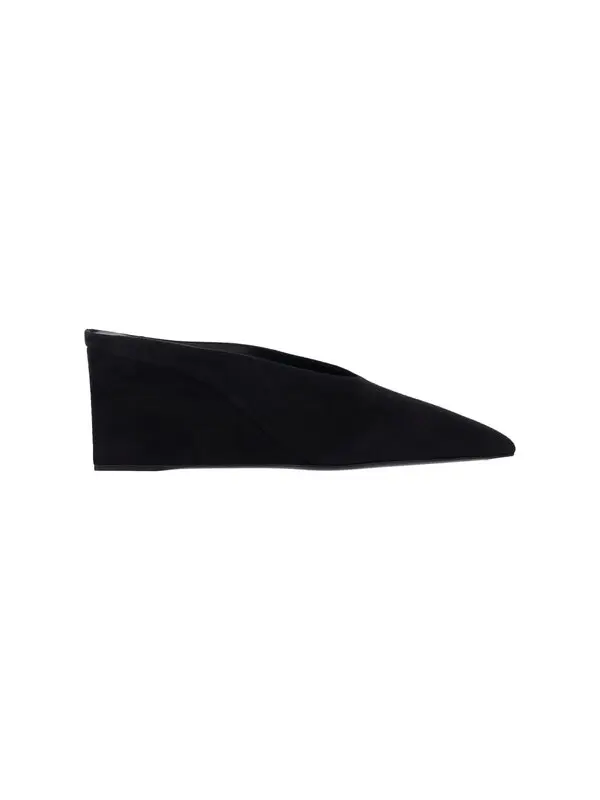 Alaïa Cube Mules - Black
