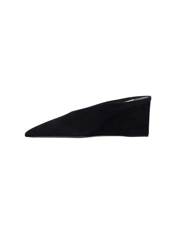 Alaïa Cube Mules - Black