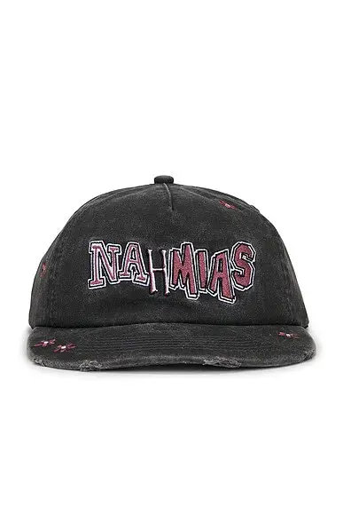 NAHMIAS Flower Groms Dad Cap - Black