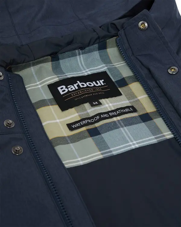 Barbour Rokig Hooded Waterproof Mac Jacket