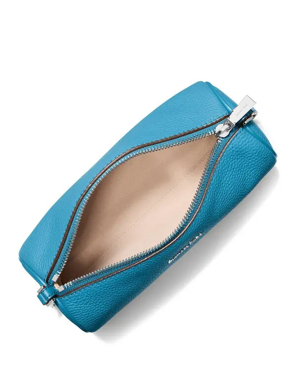 Michael Kors Izzy Small Floral Cutout Barrel Pouchette - Milos Blue