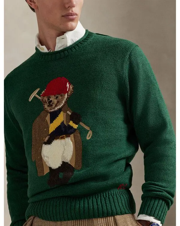 Polo Ralph Lauren Polo Bear Rollneck Sweater - Green