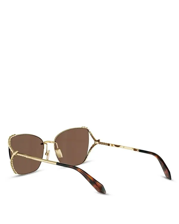 BVLGARI Serpenti Viper Rectangular Sunglasses