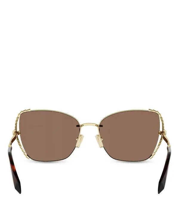 BVLGARI Serpenti Viper Rectangular Sunglasses