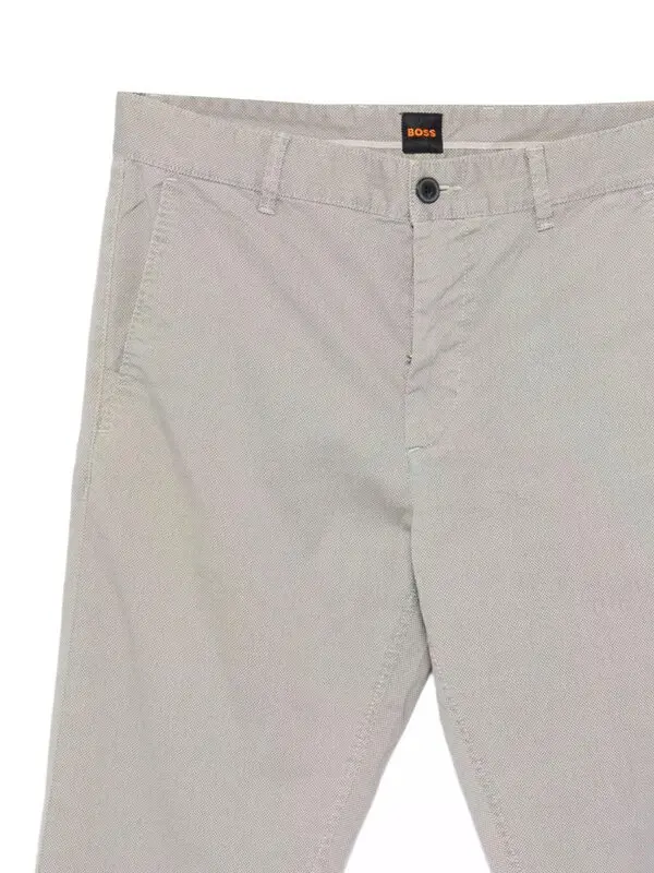 BOSS Button Trousers - Grey