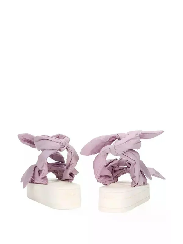Red Valentino Bow Sandals - Pink