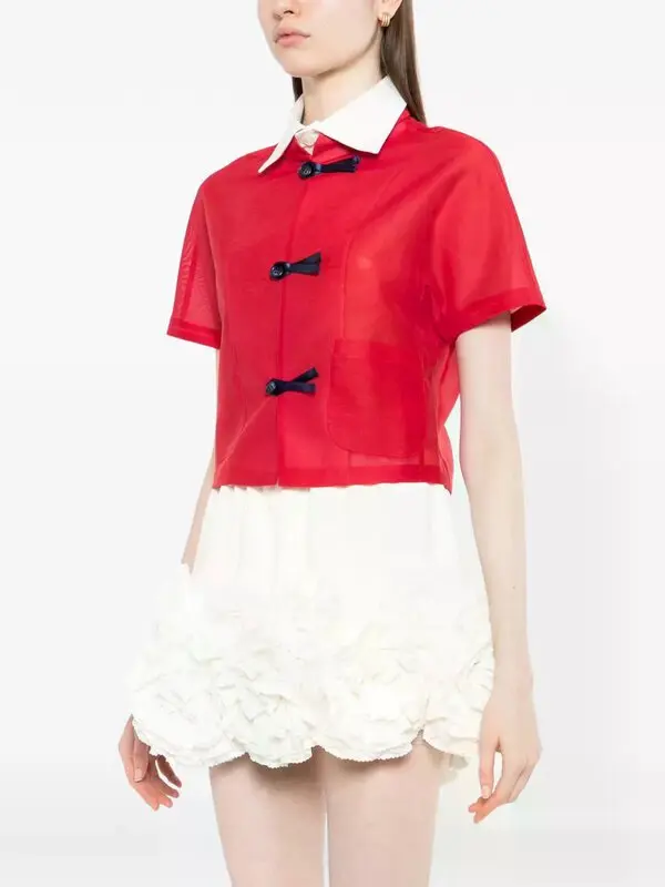 AO YES Bow Detail Shirt