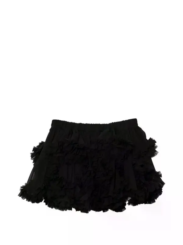Noir Kei Ninomiya Ruffled Tiered Skirt