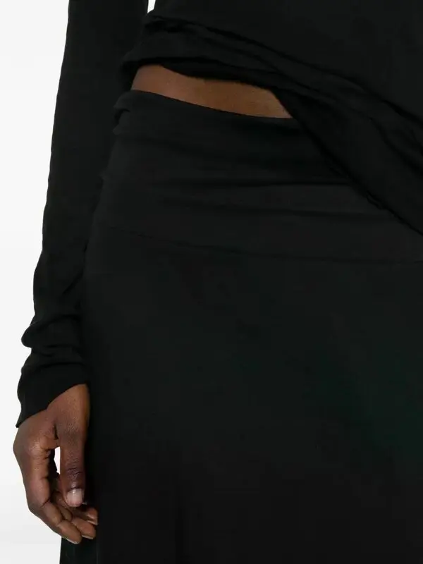 RUOHAN High-waisted Maxi Skirt