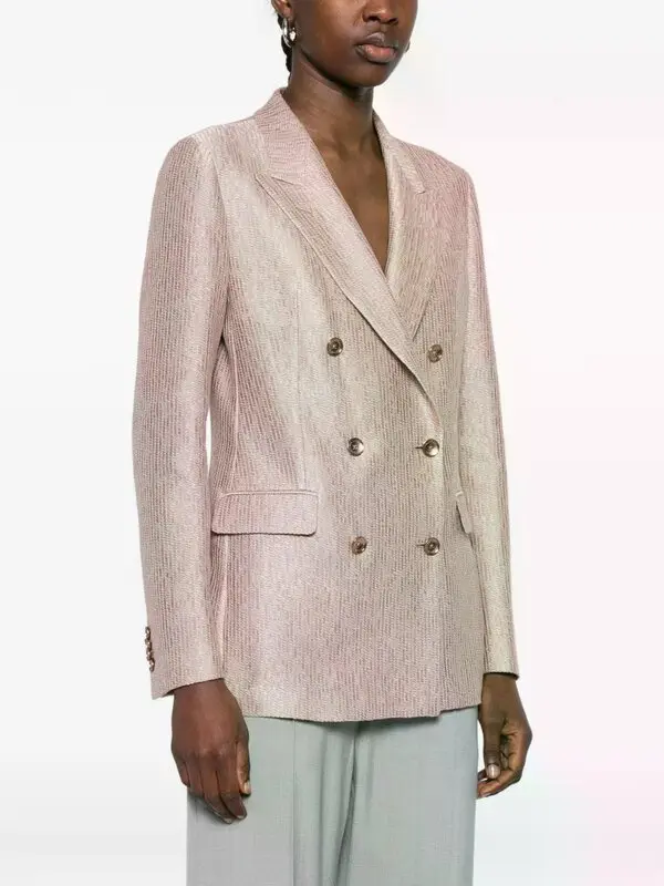 Tagliatore Double-breasted Blazer - Pink