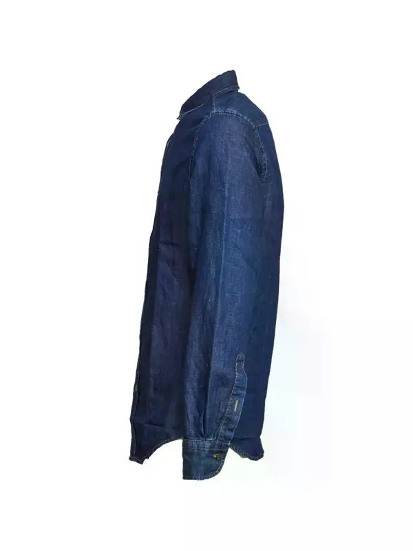 Jacob Cohen Chambray Button Closure Shirt