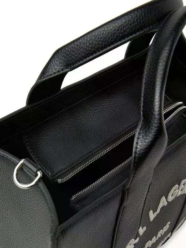 Karl Lagerfeld Rue St-guillaume Medium Tote Bag - Black