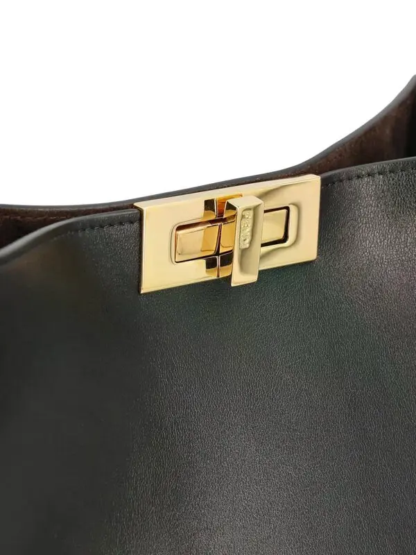 Fendi Tote Bag With Twist-lock Fastening - Black