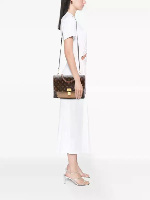 LOUIS VUITTON 2018 Marignan Satchel - Brown