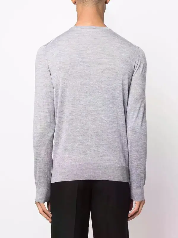 Bruno Manetti Crew-neck Fine-knit Jumper