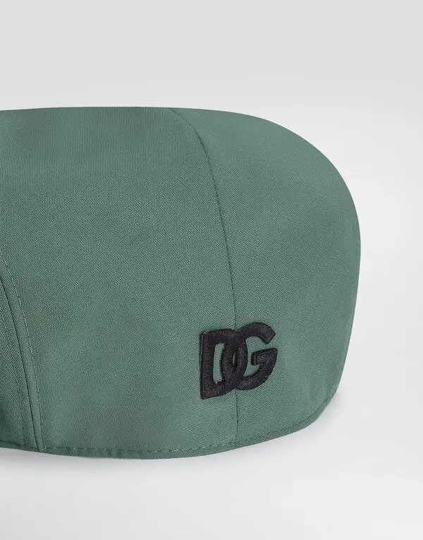 Dolce & Gabbana Wool Poplin Flat Cap - Green
