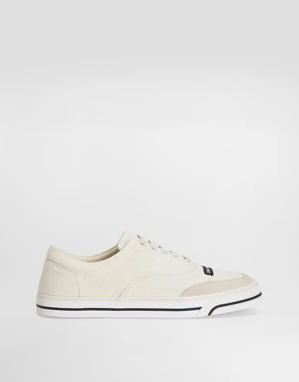 Dolce & Gabbana Dg Sailing Linen Sneakers - Multicolor