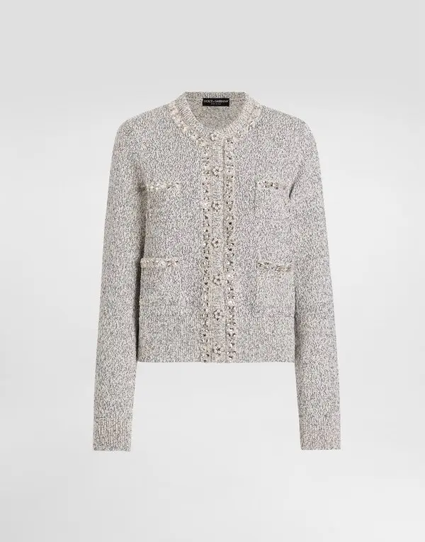 Dolce & Gabbana Cotton And Silk Cardigan