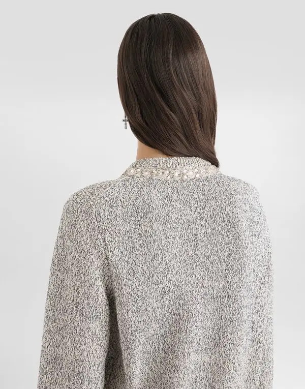 Dolce & Gabbana Cotton And Silk Cardigan