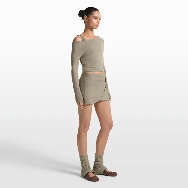 Nike Stretch Knit Wrap Skirt