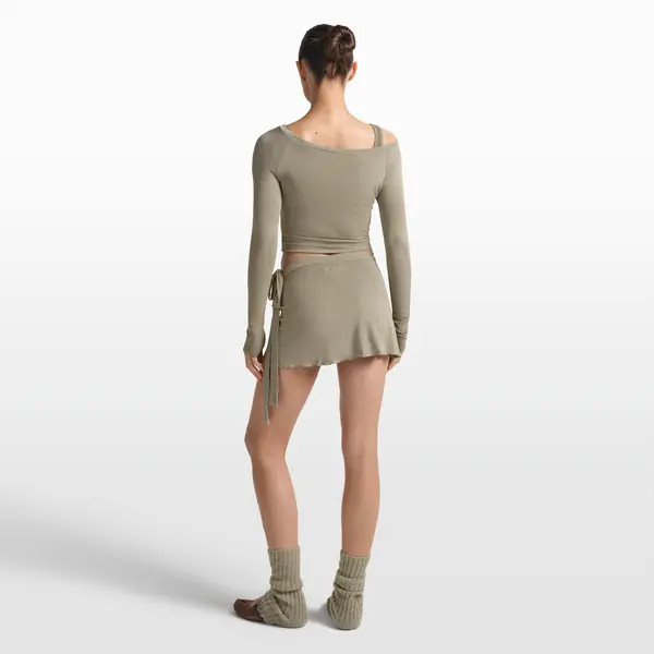 Nike Stretch Knit Wrap Skirt