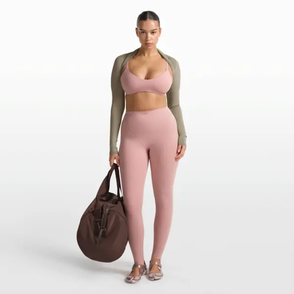 Nike Skims Matte Micro-scoop Bra - Pink
