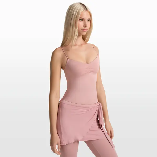 Nike Skims Matte Shirred Tank Top