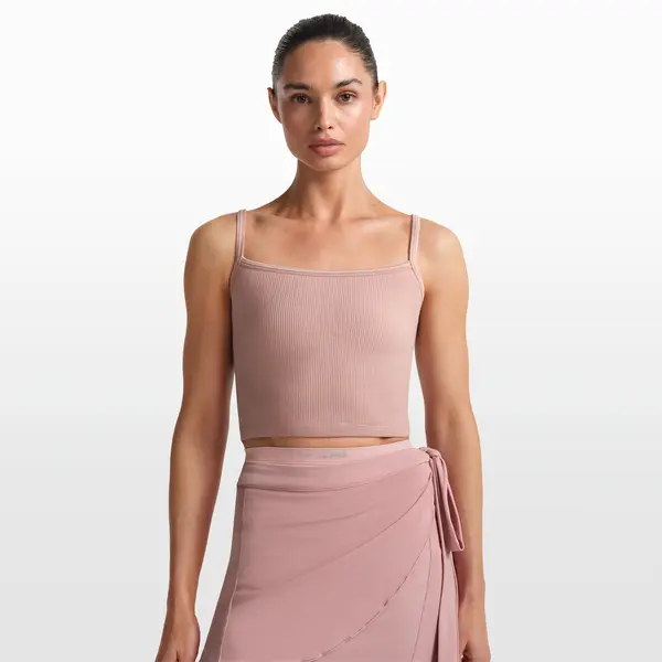 Nike Skims Ribbed Seamless Cami Tank Top - Pink