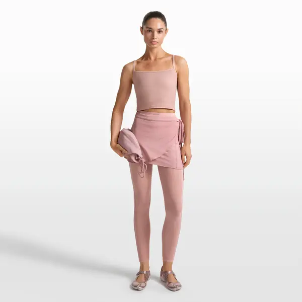 Nike Ribbed Seamless Cami Tank Top - Pink