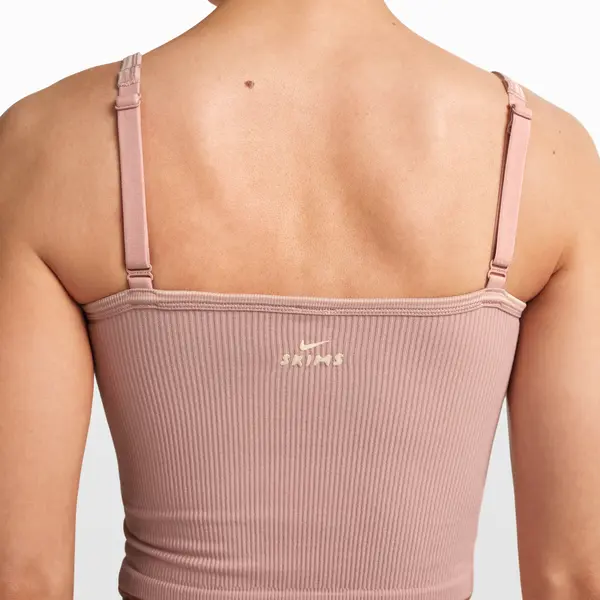 Nike Ribbed Seamless Cami Tank Top - Pink