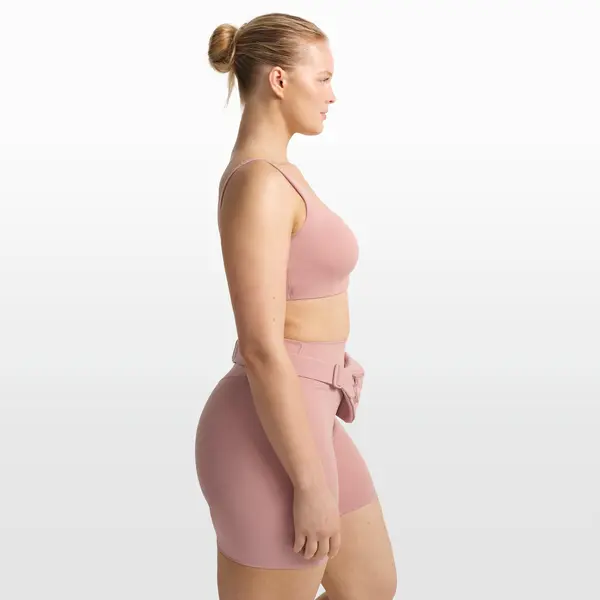 Nike Skims Matte Scoop-neck Bra - Pink