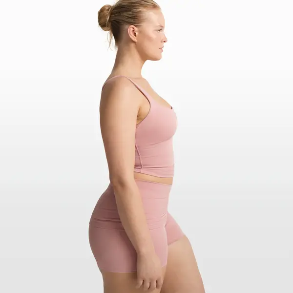 Nike Matte Square-neck Tank Top - Pink