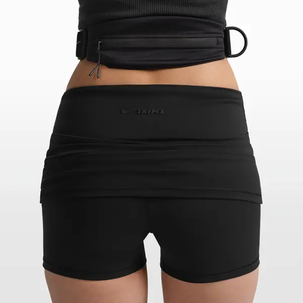 Nike Matte 3" Fold-over Waistband Shorts - Black