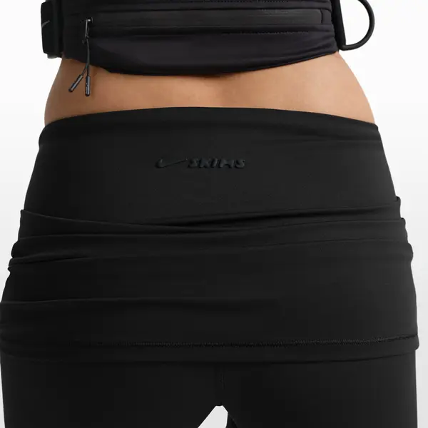 Nike Matte 3" Fold-over Waistband Shorts - Black