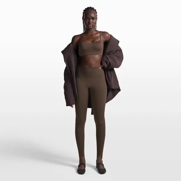 Nike Skims Matte Contour Cami Bra - Brown