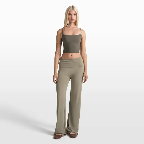Nike Skims Ribbed Seamless Cami Tank Top - Brown