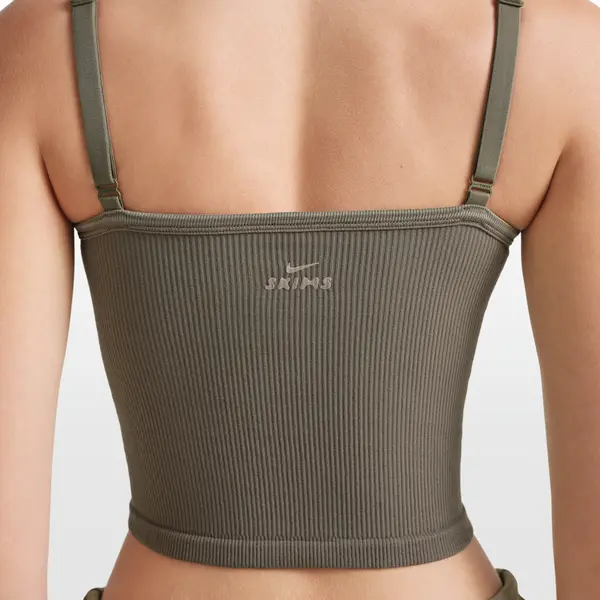 Nike Skims Ribbed Seamless Cami Tank Top - Brown