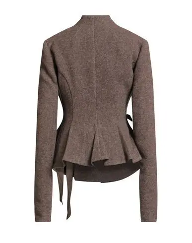 Rick Owens Virgin Wool Jacket - Grey