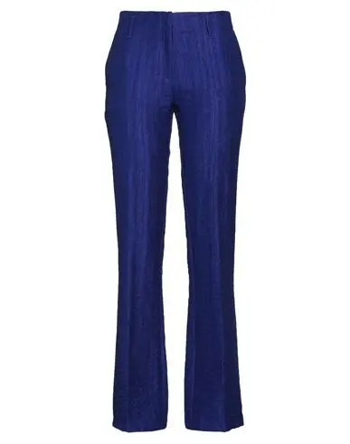FORTE_FORTE Flared Viscose-blend Pants - Blue