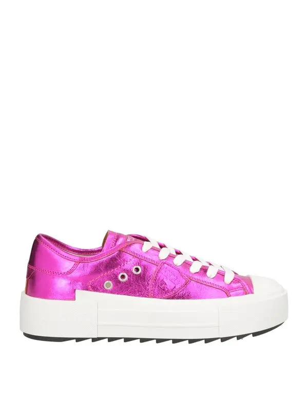 Philippe Model Haute Sneakers Leather - Pink