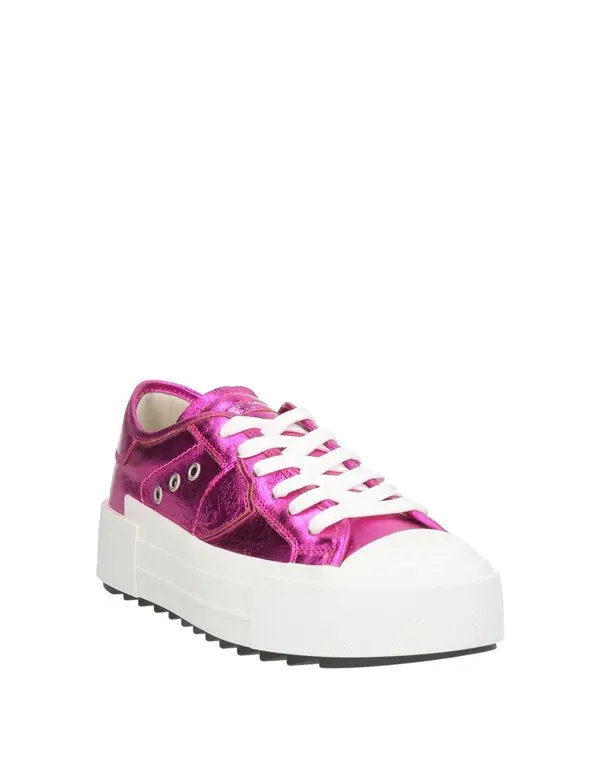Philippe Model Haute Sneakers Leather - Pink
