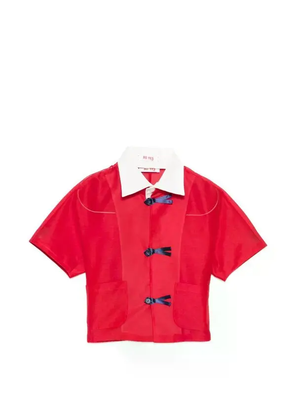 AO YES Bow Detail Shirt