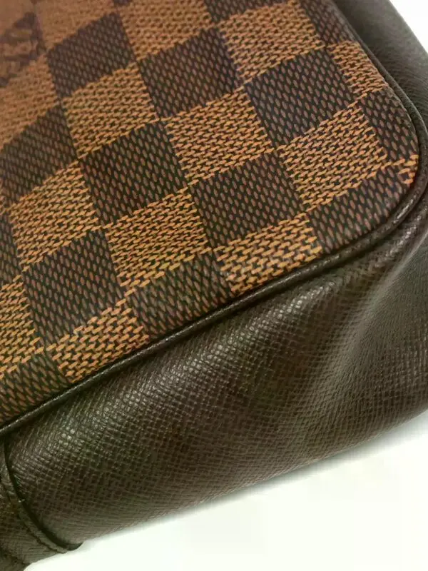 LOUIS VUITTON 1999 Trousse Damier Ebène Tote Bag