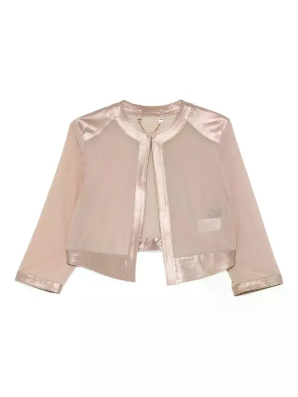 TIMOTEA Sheer-panel Jacket
