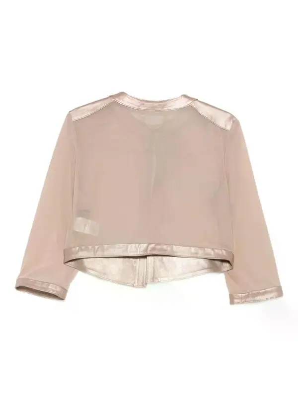 TIMOTEA Sheer-panel Jacket
