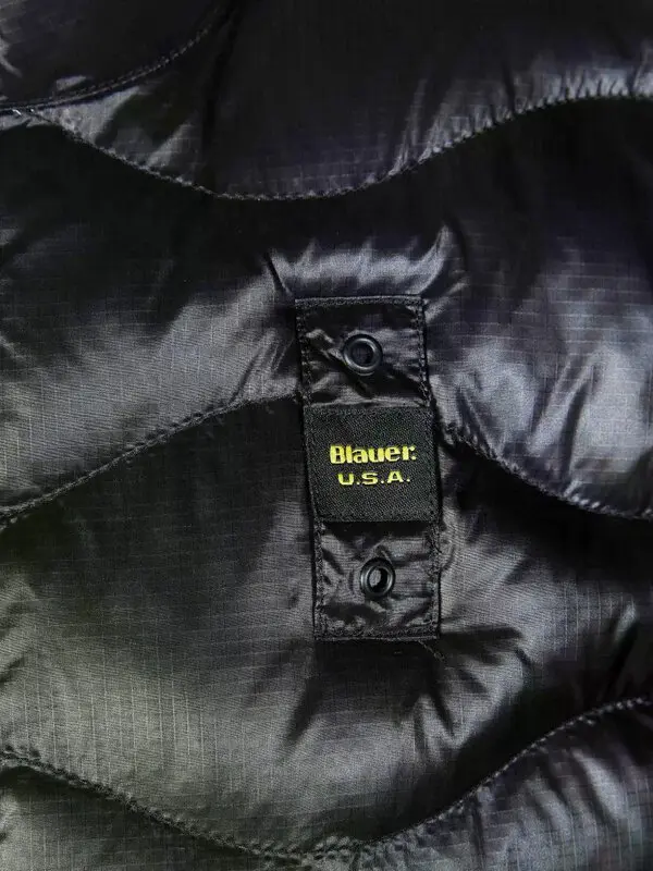 BLAUER. Quilted Zip Gilet