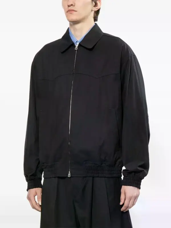 Comme Des Garçons Cotton Zip Jacket