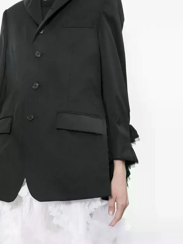 Noir Kei Ninomiya Ruffled Blazer