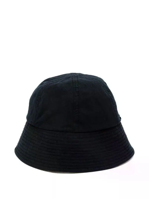Comme Des Garçons Logo-patch Bucket Hat - Black