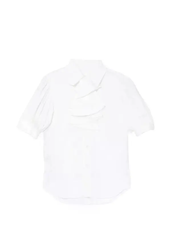Noir Kei Ninomiya Ruffle-collar Shirt